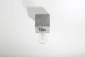 Stropní svítidlo SOLLUX Ariz E27 1x60W bez zdroje SL.0681 beton