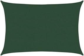 Plachta proti slunci 160 g/m² tmavě zelená 5 x 6 m HDPE 311466