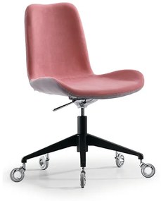 MIDJ - Dvoubarevná židle DALIA s kolečky