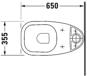 Duravit 21110900002 - WC kombi D-CODE keramika/lesklá bílá