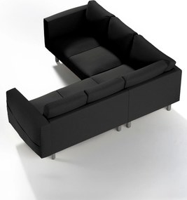 Potah na pohovku IKEA Norsborg rohová 4-místná barva šedá