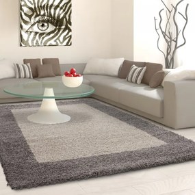 Ayyildiz koberce Kusový koberec Life Shaggy 1503 taupe - 60x110 cm