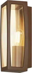 LA 230657 Venkovní svítidlo MERIDIAN BOX, rezavá barva, E27, max. 25 W, průsvitný plast - BIG WHITE (SLV)