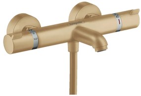 Hansgrohe Ecostat Comfort, termostatická vanová baterie, bronzová matná, 13114140
