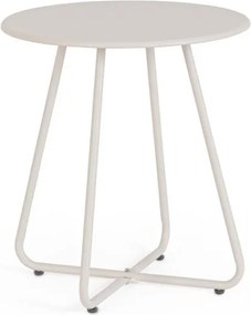 BIZZOTTO Kulatý konferenční stolek JABLE krémový ø45 cm 0665059
