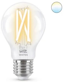 Chytrá LED žárovka E27 WiZ Filament A60 8W (60W) 2700-6500K WiFi stmívatelná