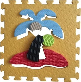 BABY GREAT Pěnové puzzle Piráti SX / 30x30 cm / od 3 let