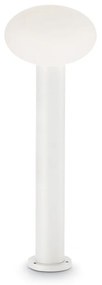 Venkovní sloupek Ideal Lux Armony PT1 bianco 136141 bílý 78cm IP44
