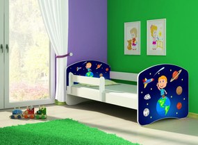 Dětská postel - Vesmír 2 180x80 cm bílá