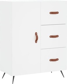 Skříň highboard bílá 69,5 x 34 x 180 cm kompozitní dřevo 3189413