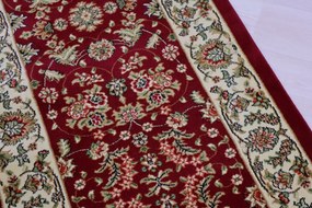 Berfin Dywany, Běhoun na míru Anatolia 5378 B (Red), šíře 100 cm, červená, chodba / předsíň