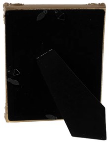 Zeleno - zlatý fotorámeček se zlatými ornamenty - 16*2*21 cm / 13*18 cm
