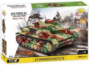 Cobi 2576 II WW Sturmgeschutz IV, 1.28, 952 kostek