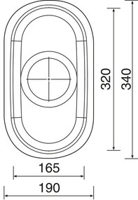 Nerezový dřez Sinks UNDERMOUNT 190 V 0,7mm matný
