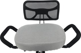 Ergonomická kľakačka, šedohnědá taupe / černá, RUFUS
