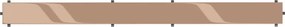 Mexen Flat M13 krytka 2v1 pro lineární odtok 60 cm, růžové zlato - 1619060