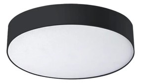 LED stropní svítidlo Monza R 40 CCT černé s dálkovým ovladačem