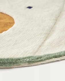 Kave home Dětský bavlněný  koberec -   Méďa Zelda