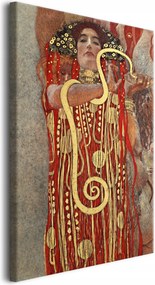 Obraz na plátně Portrét Hygieie Reprodukce malby Gustav Klimt 80x120