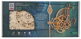 Ugears 3D puzzle Aero Clock s kyvadlem 320 ks