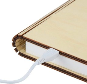 Rozkládací světlo "Smart Book" mini, javor - Gingko