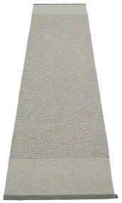 Vinylový koberec Pappelina EDIT Charcoal/Warm Grey/Stone Metallic velikost: 70x200cm