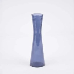 Váza úzká COIN, 30cm, tmavě modrá|Vidrios San Miguel|Recycled Glass