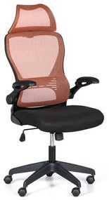 Kancelářská židle LUCAS 1+1 ZDARMA, oranžová