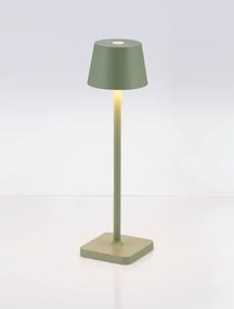 Venkovní stolní lampa Deck zelená
