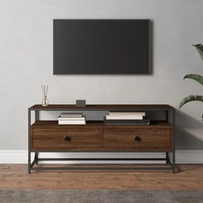 826309 vidaXL TV skříňka hnědý dub 100 x 35 x 45 cm kompozitní dřevo