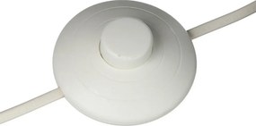 Bambusová stojací lampa - bílá, výška 150 cm