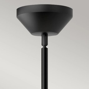 Elstead HALSTON PM-BK černý lustr do kuchyně 1xE27