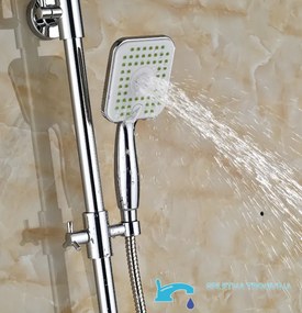 Nástěnný sprchový panel EYN NT96245 v chromovaném provedení