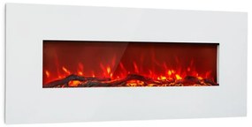 Klarstein Lausanne Long, elektrický krb, 1600 W, 2 úrovně výkonu, 128 cm