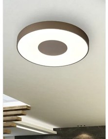 Stropní přisazené LED svítidlo COIN Mantra, Ø65 cm, hnědé Mantra 7690