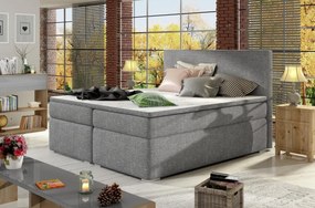 DIVALO kontinentální boxspring postel 180x200