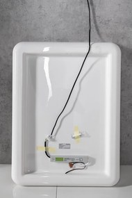 Sapho Float 50 x 70 cm zrcadlo s LED osvětlením 22571 bílá