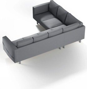 Potah na pohovku IKEA Norsborg rohová 5-místná barva šedá