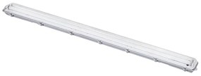 Solight stropní osvětlení prachotěsné, G13, pro 2x 150cm LED trubice, IP65, 160cm
