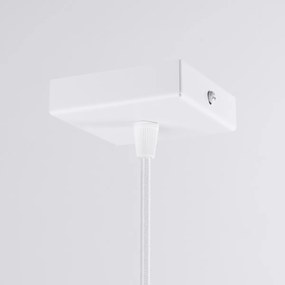 Sollux Lighting Závěsná lampa PRYSM 1 bílá
