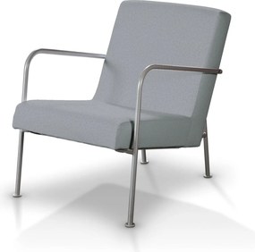 Potah na křeslo Ikea PS barva šedá látka pletený vzor