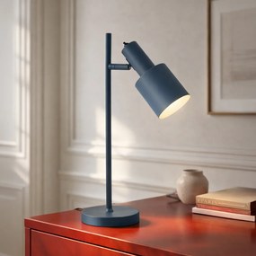 Moderní stolní lampa modrá - Stijn