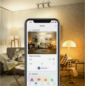SADA 2x LED Stmívatelná žárovka A60 E27/9W/230V 2700K Wi-Fi + DO - WiZ