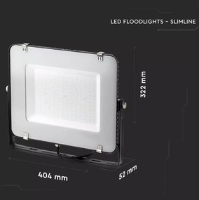 LED Solution Černý LED reflektor 150W Premium Barva světla: Teplá bílá 475