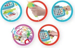 RAPPA Elektronická pokladna Mini obchod růžová / Hračka / Čtečka se zv