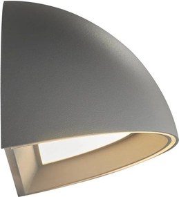 NOR 2019001010 Venkovní nástěnné svítidlo Arcus 9,5W LED šedá opál - NORDLUX