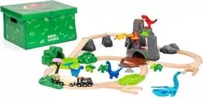 BRIO Dinosauří deluxe vlaková sada / od 3 let