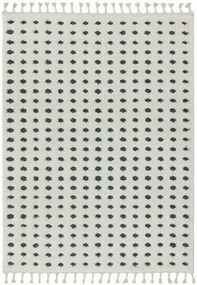 Šedý koberec Afuan Dotty Grey Rozměry: 120x170 cm