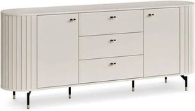 XXXLutz ŠIROKÁ KOMODA, černá, barvy zlata, kašmírová, 190,1/81/40 cm Milino - Online Only obývací stěny - 002238000704