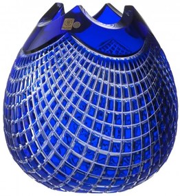Váza Quadrus, barva modrá, výška 250 mm